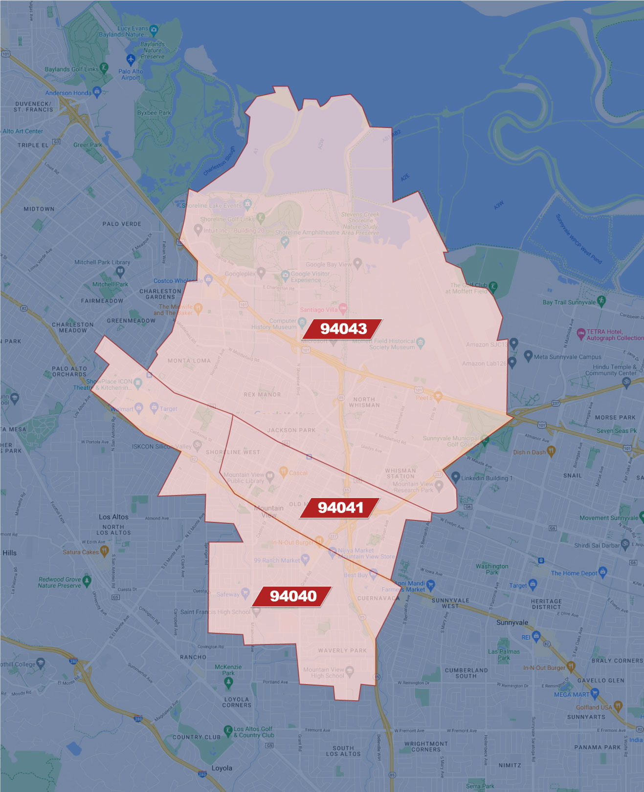 Mountain View, CA 94041 Homes for Sale | Charles Mortimer